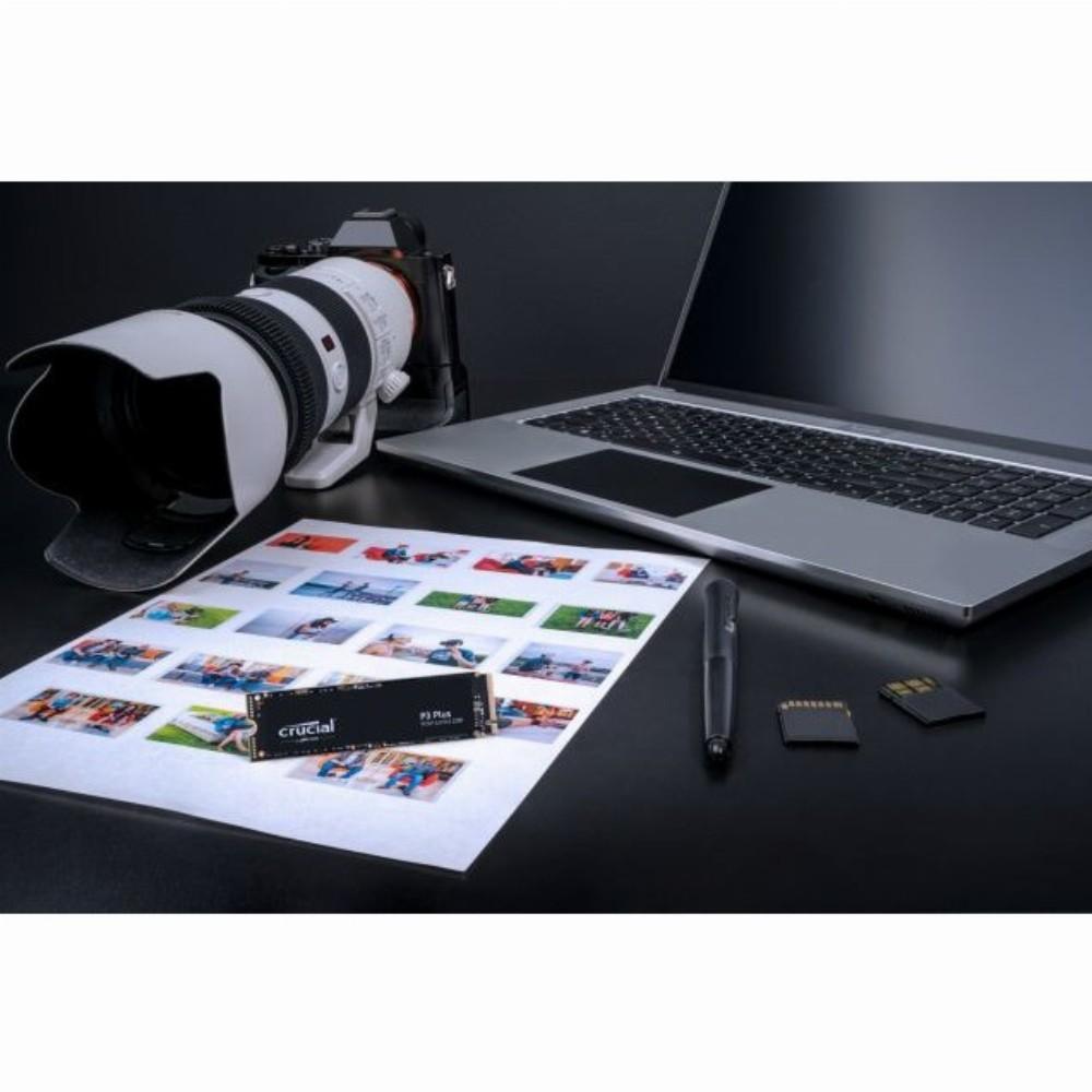 „Crucial P3 Plus“ 500 GB 3D NAND NVMe PCIe M.2 SSD, modelis ...