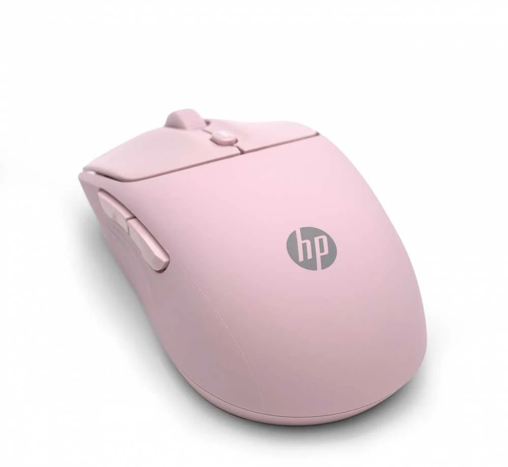 HP 400 Quiet Rožinė Belaidė pelė EURO (P), modelis - AZ7B5AA#ABB, žema ...