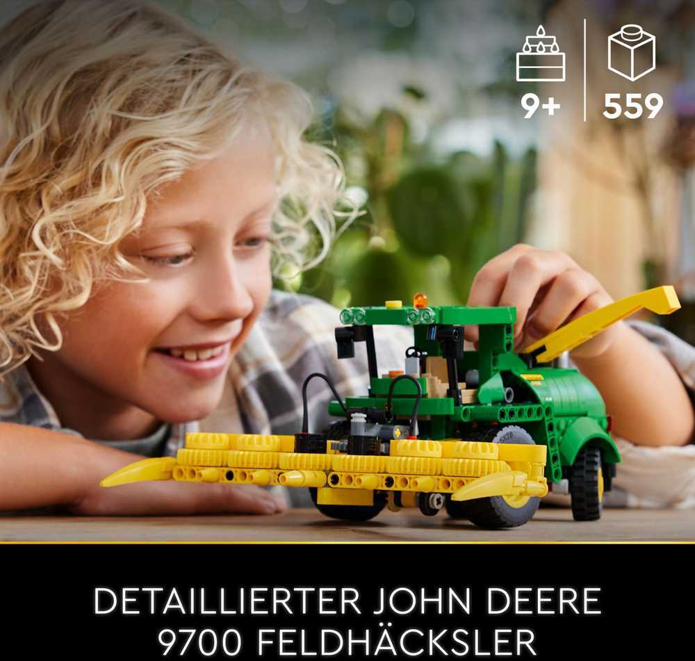LEGO® Technic „John Deere 9700 Forage Harvester“ (42168), modelis - 42168, žema kaina | Varle.lt