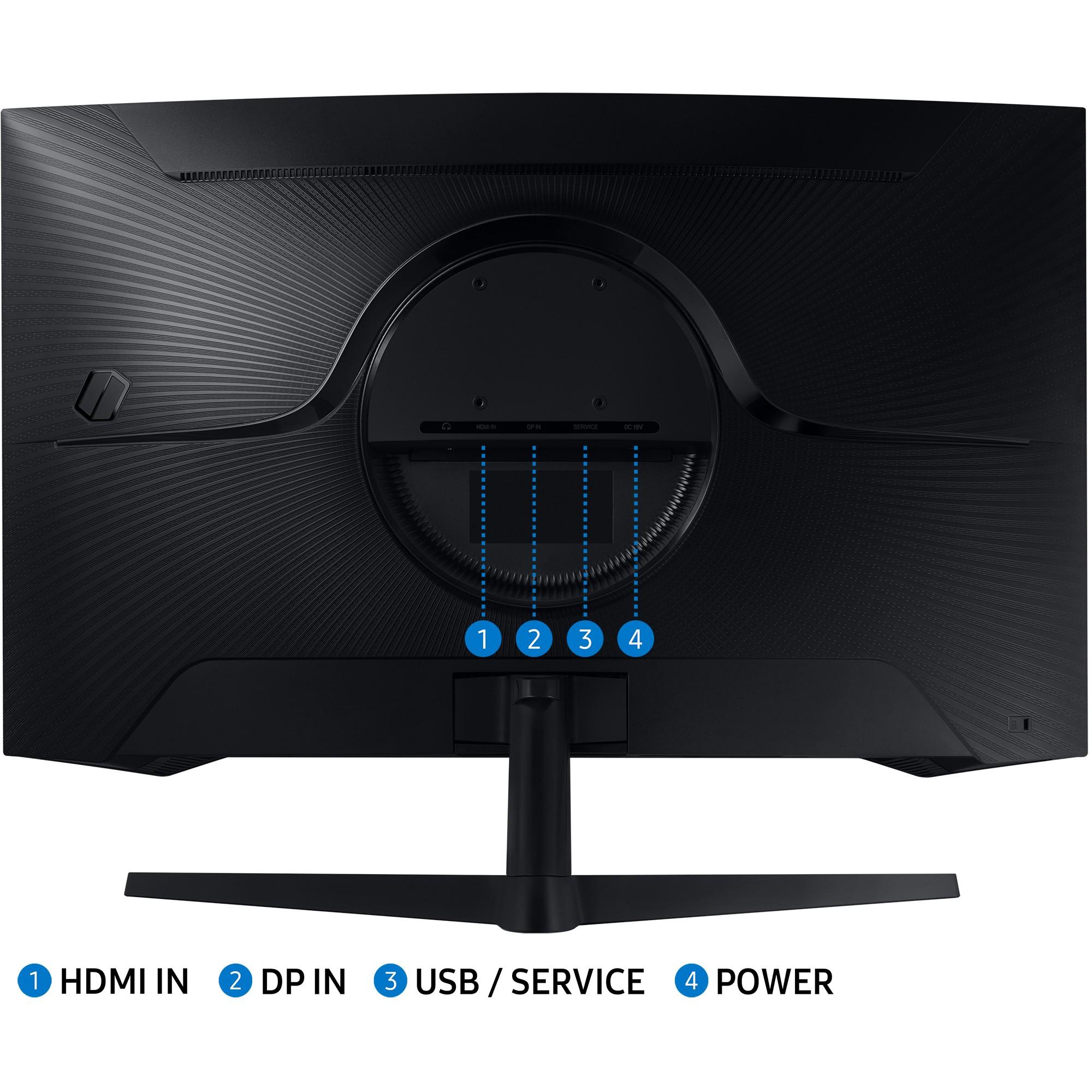 Monitorius SAMSUNG Odyssey Gaming G5 C32G54TQBU 32", modelis ...