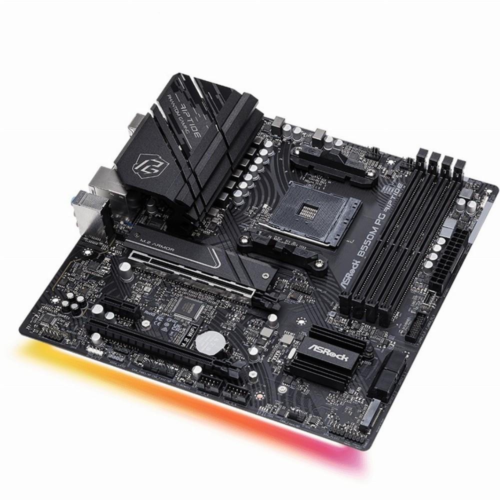 Pagrindinė plokštė ASROCK B550 PG RIPTIDE AM4 4x DDR4 HDMI 6xSATA3 ...