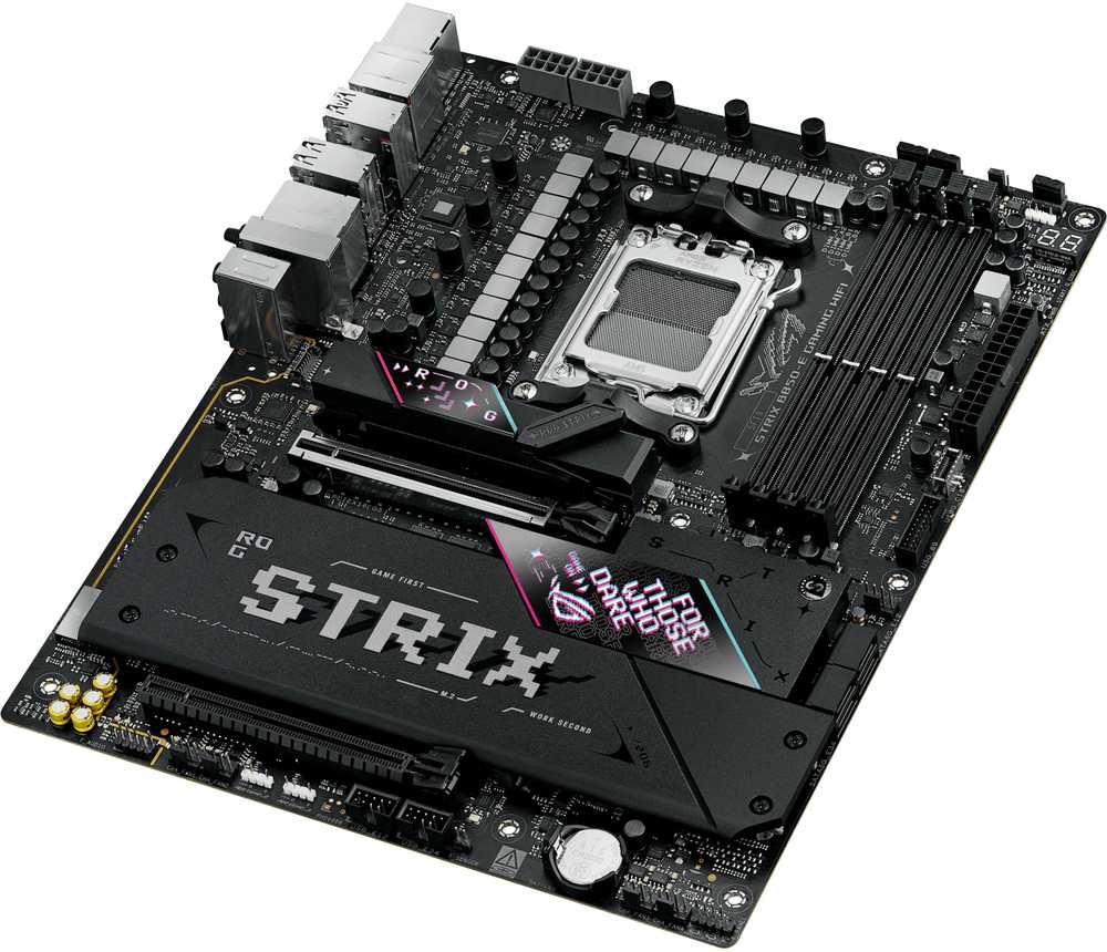 Pagrindinė plokštė ASUS ROG STRIX B850-E GAMING WIFI AM5 MB, modelis ...