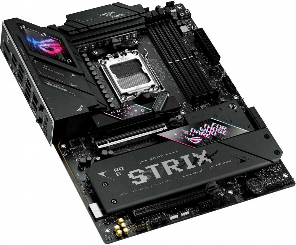 Pagrindinė plokštė ASUS ROG STRIX B850-E GAMING WIFI AM5 MB, modelis ...