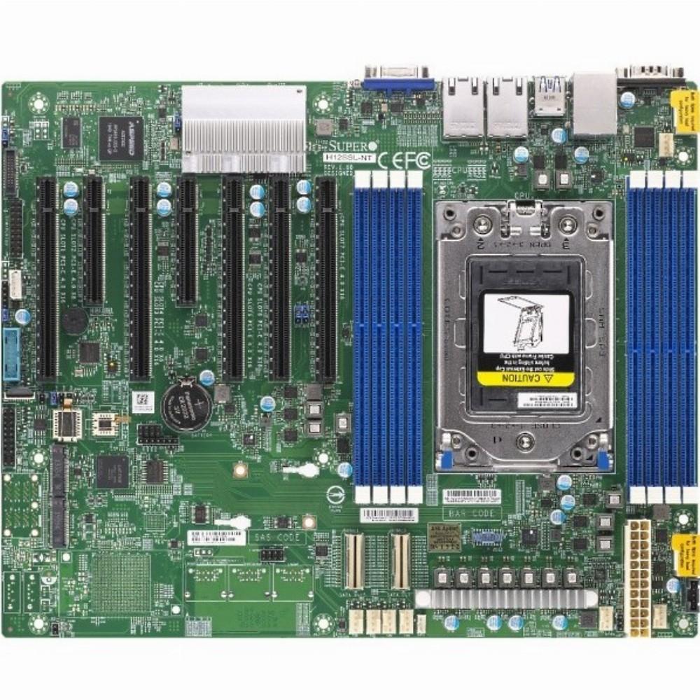 Pagrindinė plokštė SuperMicro H12SSL-NT (MBD-H12SSL-NT-O), modelis - MBD-H12SSL-NT-O, žema kaina ...