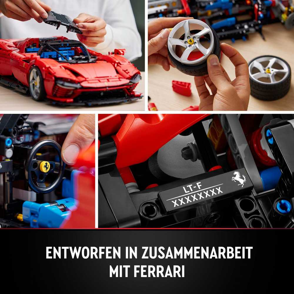 LEGO Technic Ferrari Daytona SP3 (42143), modelis - 42143, žema kaina ...