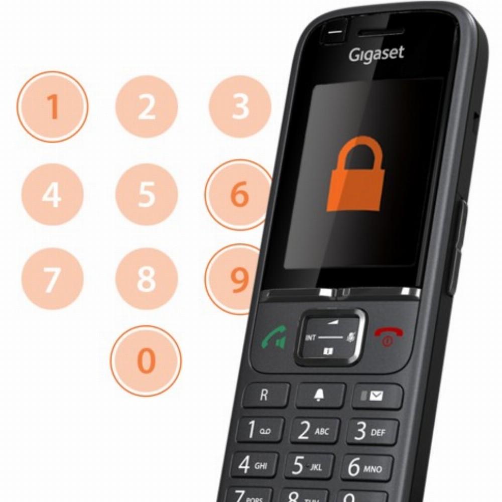Gigaset S700 H Pro ragelis su įkrovimo dėklu, modelis - ‎Gigaset, žema ...