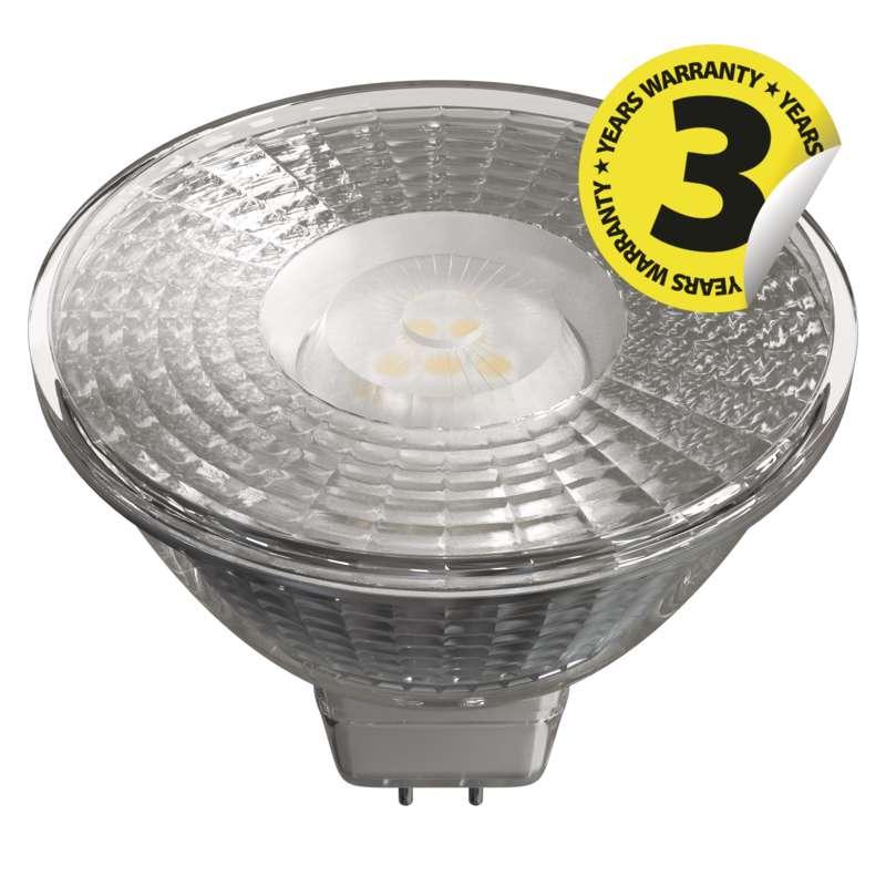 Lemputė LED GU5.3 (MR16) 12V 4.5W 400lm, neutraliai balta, EMOS ...