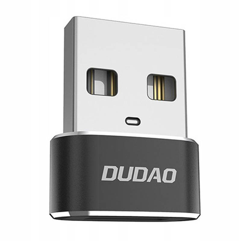 Adapteris Dudao L16AC USB-C prie USB (juodas), modelis - L16AC, žema kaina | Varle.lt