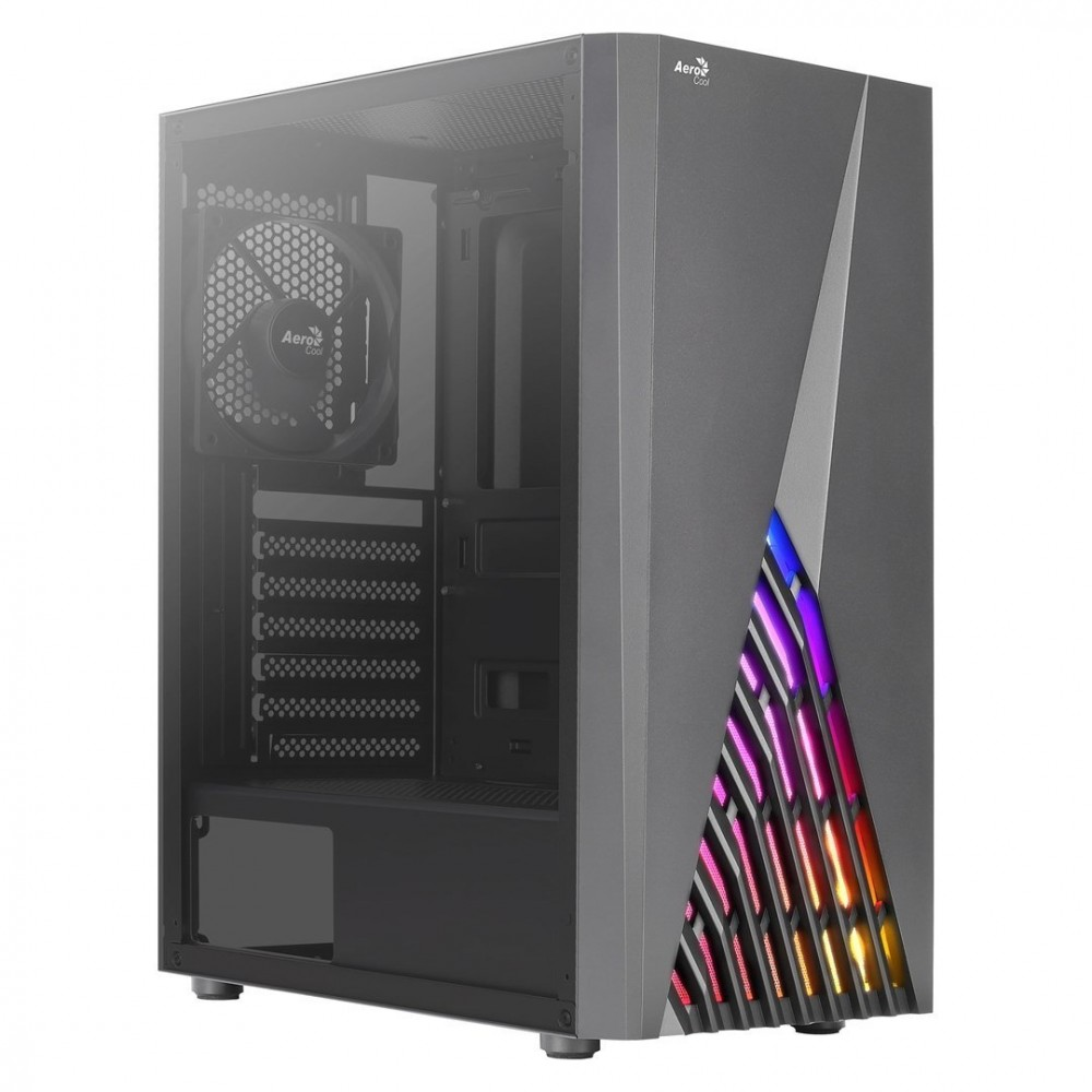 Aerocool PC case Delta USB 3.0 Mid Tower juodas, žema kaina | Varle.lt