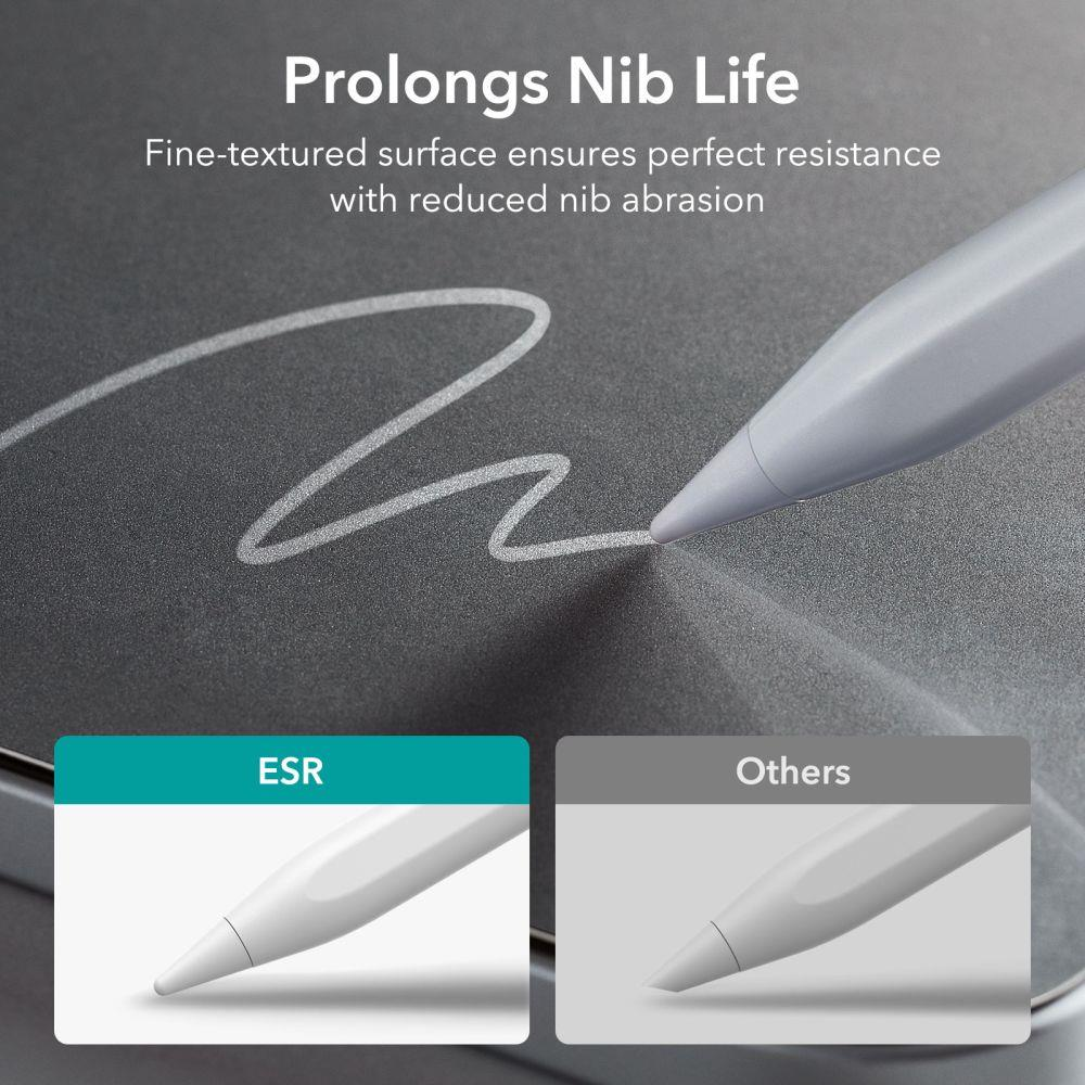 Į popierių panaši plėvelė ESR Paper-Feel, skirta iPad 11 Pro (2 vnt ...