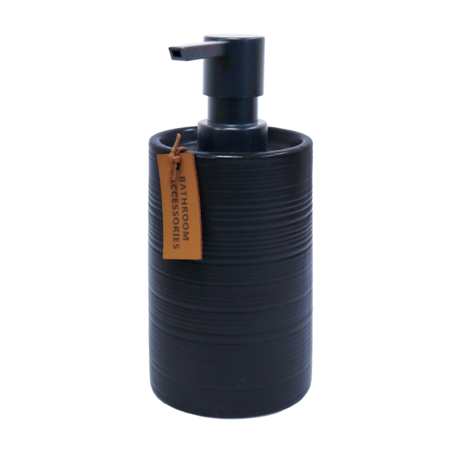Besk Šķidro ziepju dozators juodas, keramika, modelis - 9136584, žema ...