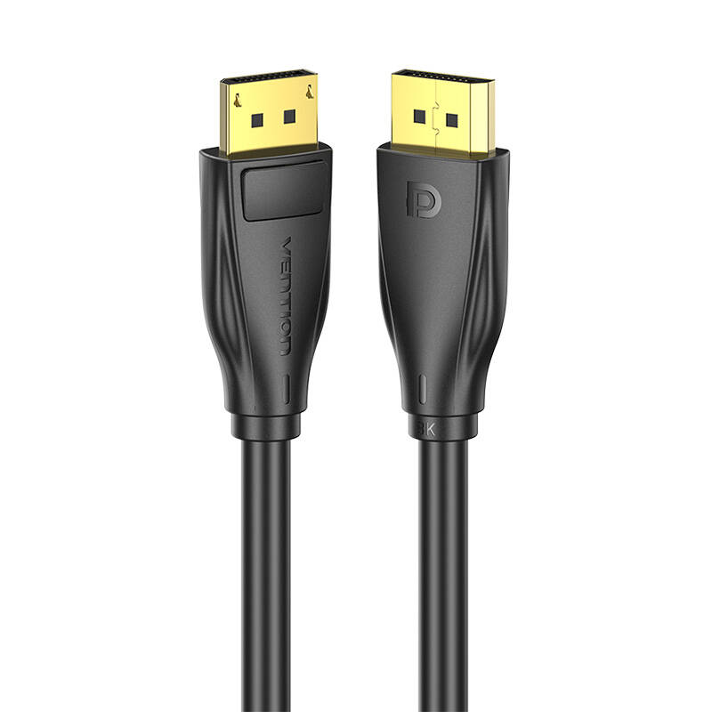 Vention DisplayPort kabelis 5 m ventiliacijos HCCBJ (juodas), modelis ...