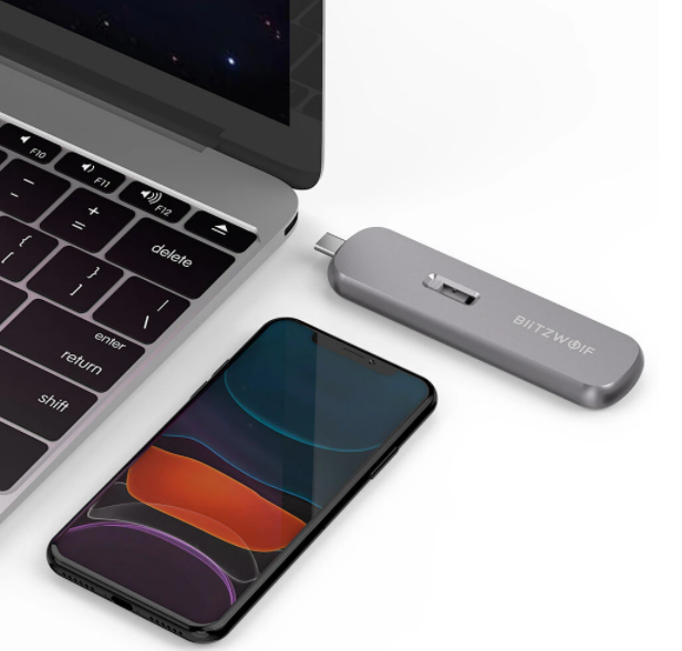 Išorinės atminties korpusas SATA M.2 SSD BlitzWolf BW-SSDE4 B raktas ...