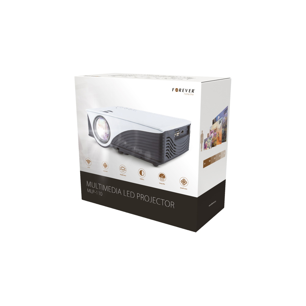 TelForceone Forever Projektorius MLP-110, modelis - MLP110, žema kaina ...