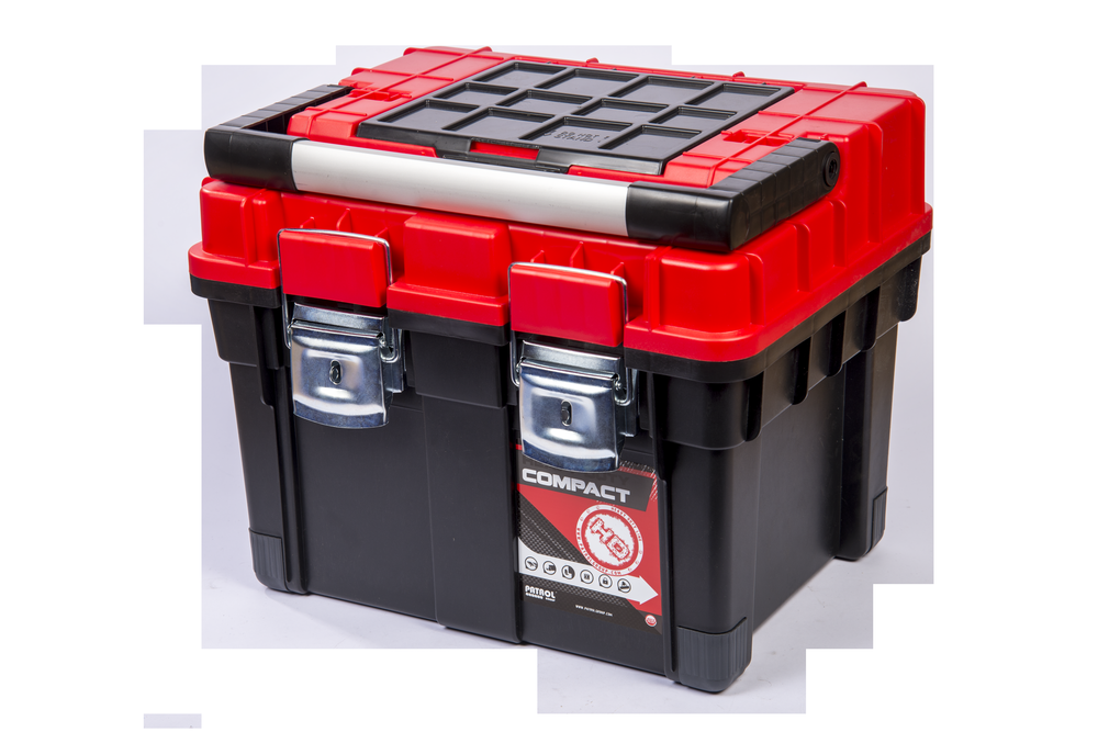 Patrol Instrumentu kaste HD Compact 2 raudona 450x350x350, modelis ...