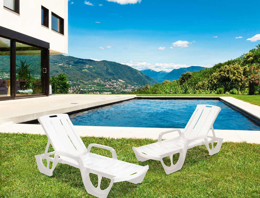 Keter AlliBert plastikinis gultas Florida, baltas, modelis ...