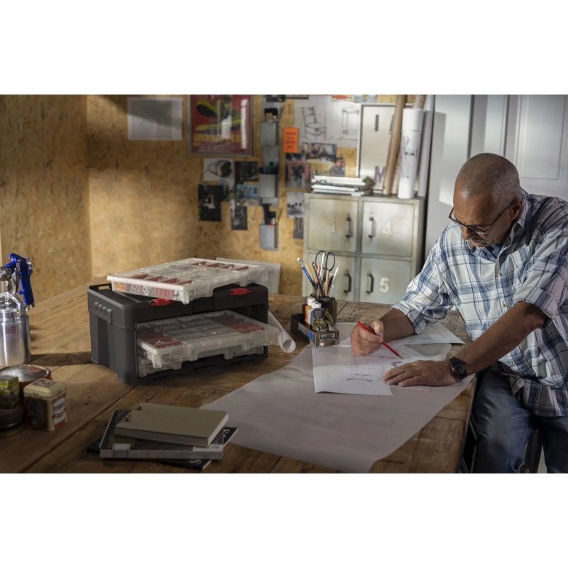 Keter Stock 'N' Roll Toolbox, modelis - 253380, žema kaina | Varle.lt