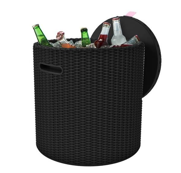 Keter Staliukas sodo Curver Keter Cool Stool ruda su funkcija schowka ...