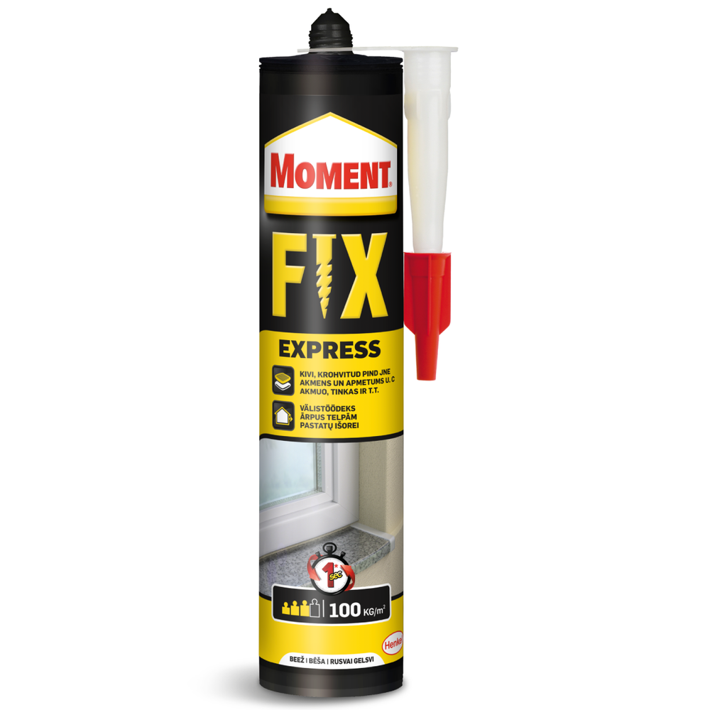 Klijai Moment Express fix 375g PL600, modelis - 0643260, žema kaina ...