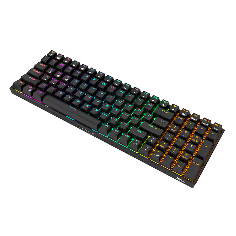Royal Kludge RK100 juoda belaidė klaviatūra | 96%, Hot-swap, Brown ...