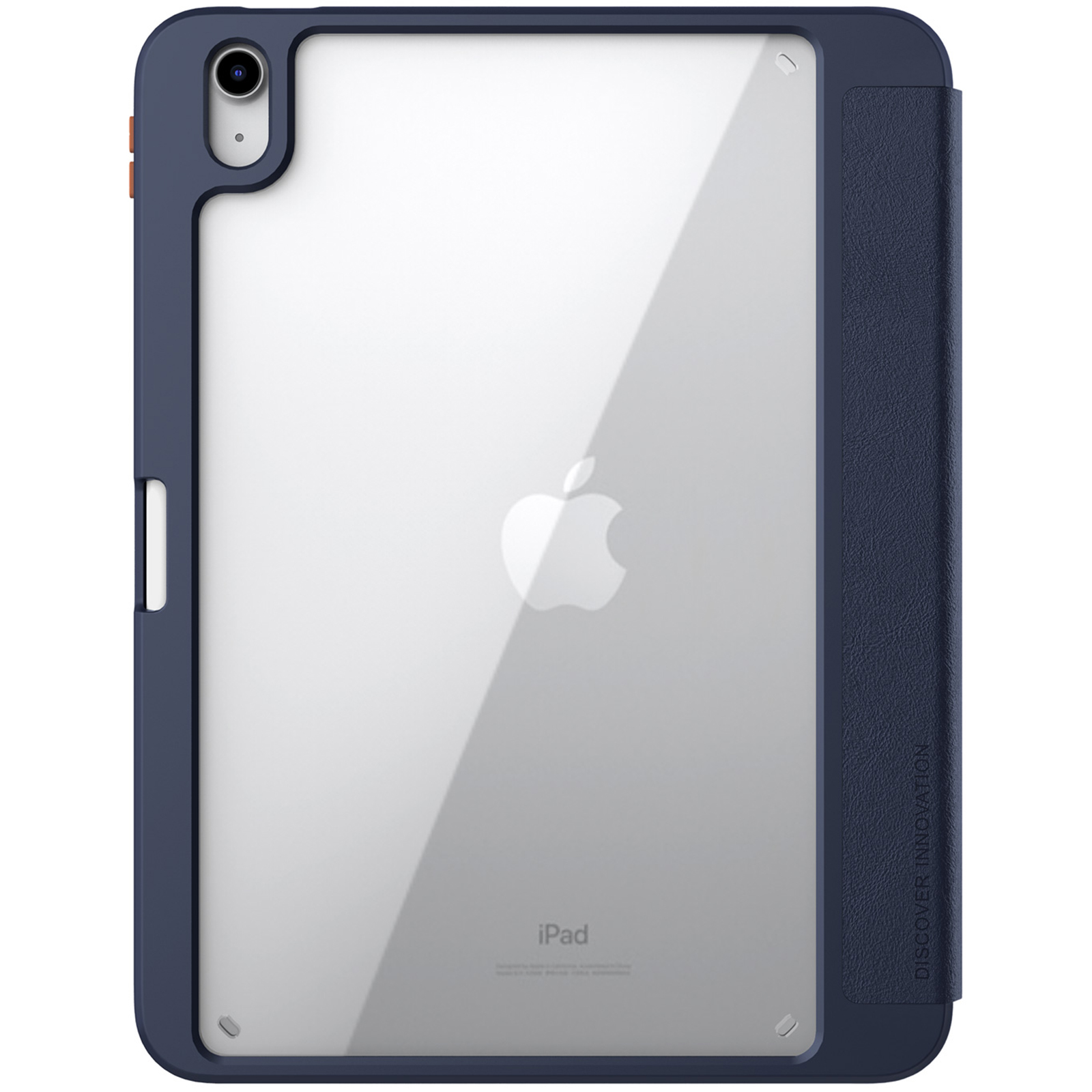 Dėklas Nillkin Bevel Leather Apple iPad 10.9 2022 mėlynas, modelis ...