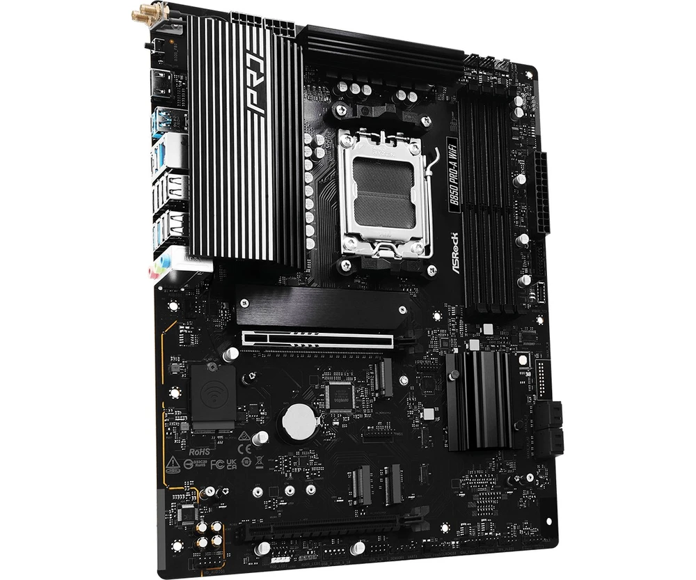 Pagrindinė plokštė ASROCK B850 Pro-A WiFi AM5 MB, modelis - B850 PRO-A ...