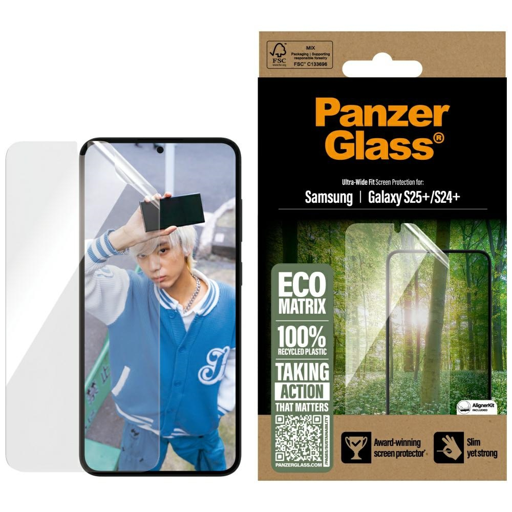 Panzer Glass PanzerGlass Eco Matrix Ultra-Wide Fit grūdintas stiklas ...