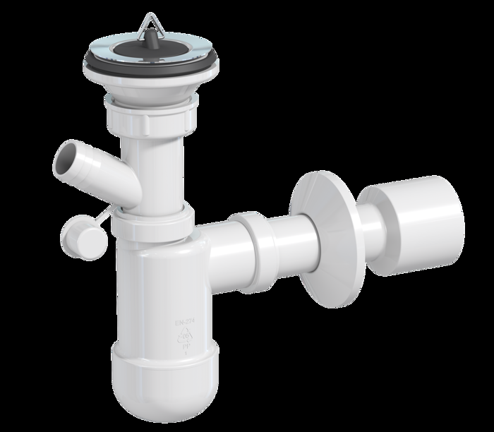 Prevex Bottlesif. Preloc 630 1 1|4X50mm su išleidimo anga ir skalbimo ...