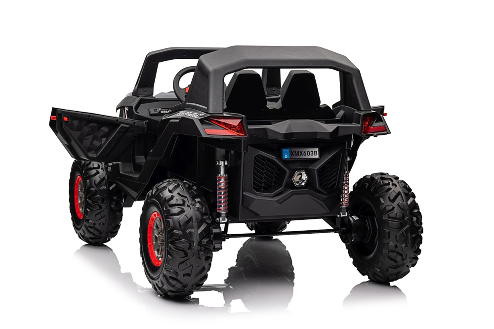 Ramiz Vaikiškas Elektrinis Bagis Buggy UTV-MX 2000N, Juodas, modelis ...