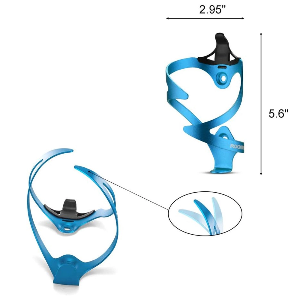 Rockbros dviračio vandens buteliuko laikiklis - mėlynas, modelis ...