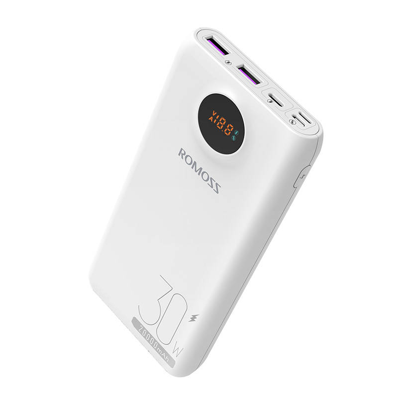 Romoss SW20S Pro Powerbank, 20000mAh, 30W (balta), modelis - PSW20-392 ...