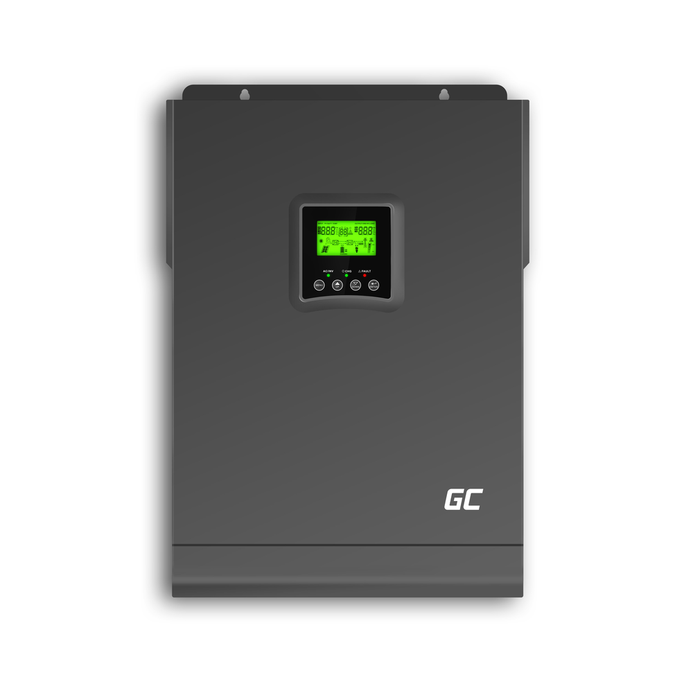 Solar inverter Off Grid with MPPT solar charger Green Cell 48VDC 230VAC 3000VA|3000W Pure Sine ...