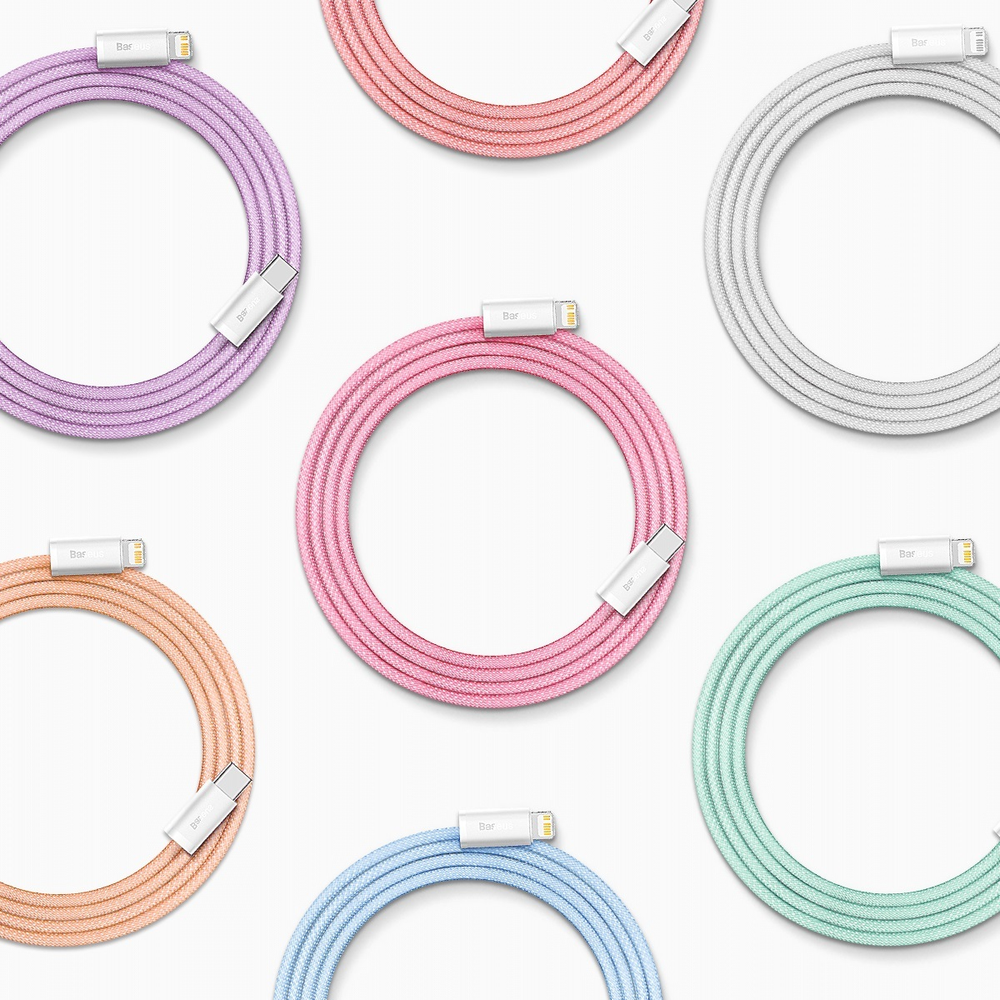 Baseus Dynamic Series Usb C Lightning Kabelis 20w 1m Mėlynas