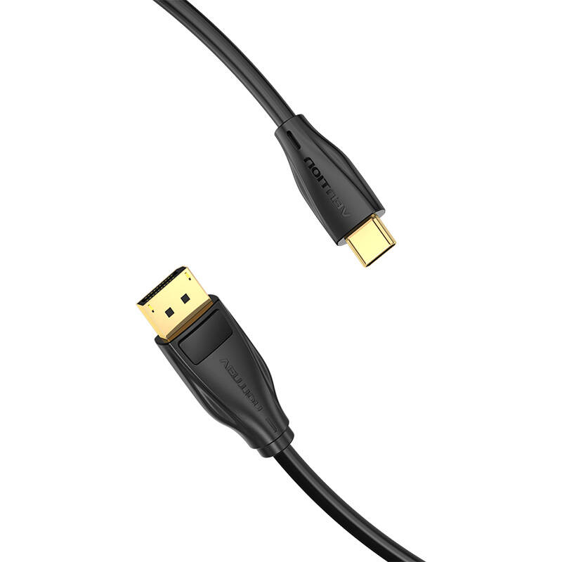 Vention USB-C prie DisplayPort 8K HD kabelis 1.5 m ventiliacijos CGYBG ...
