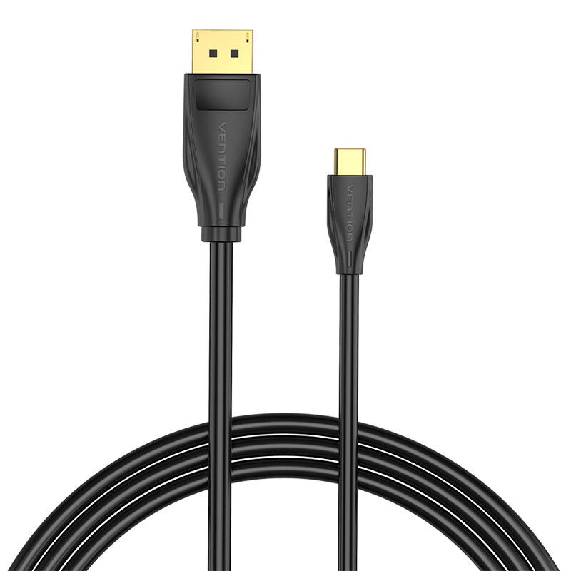 Vention USB-C prie DisplayPort 8K HD kabelis 1.5 m ventiliacijos CGYBG ...
