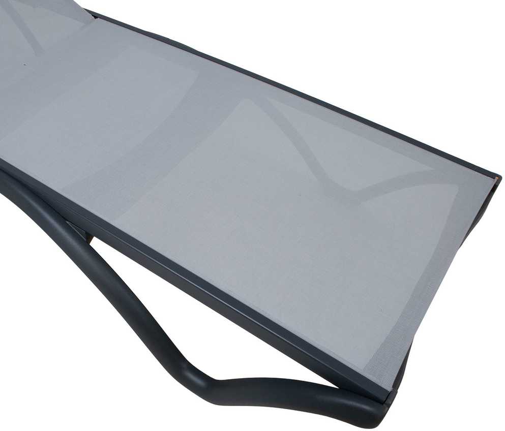 Deck chair KIWI pilkas, žema kaina | Varle.lt