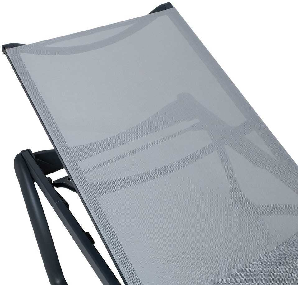 Deck chair KIWI pilkas, žema kaina | Varle.lt