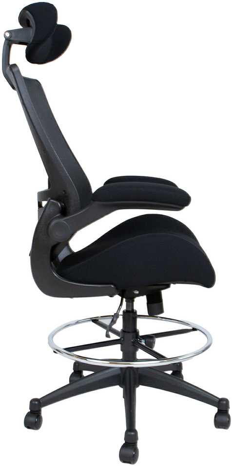 High task chair MILLER juodas, žema kaina | Varle.lt