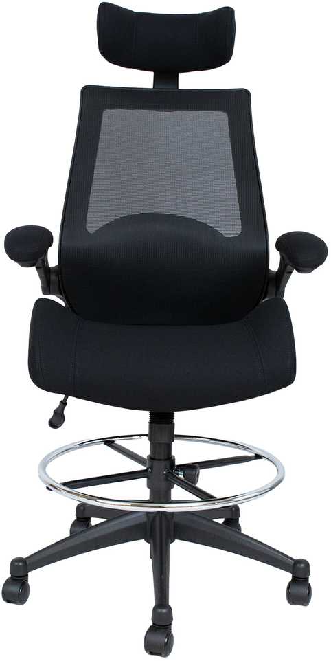 High task chair MILLER juodas, žema kaina | Varle.lt