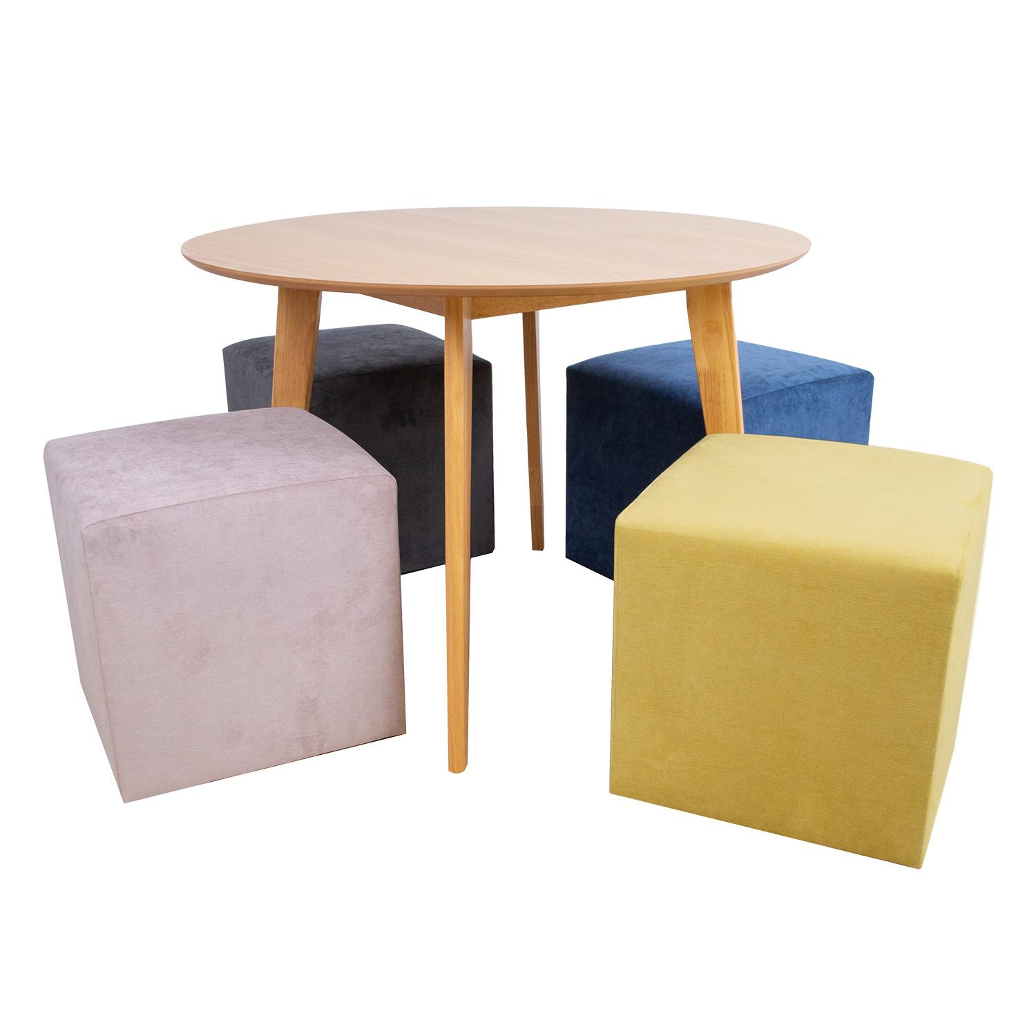 Pouf LYN yellow, žema kaina | Varle.lt