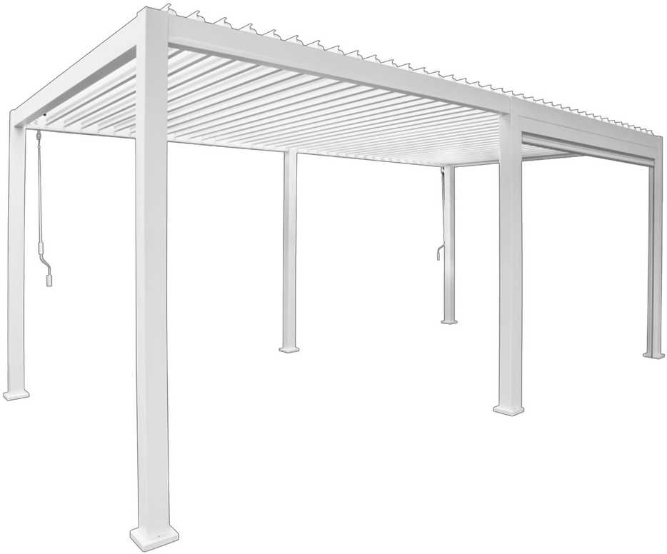 Varikatus MIRADOR-111 3x6m, valge, žema kaina | Varle.lt