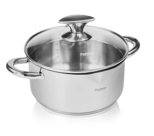 Fiszman Latvija Fissman ELEGANCE puodas 20x10cm / 3,1l su stikliniu ...