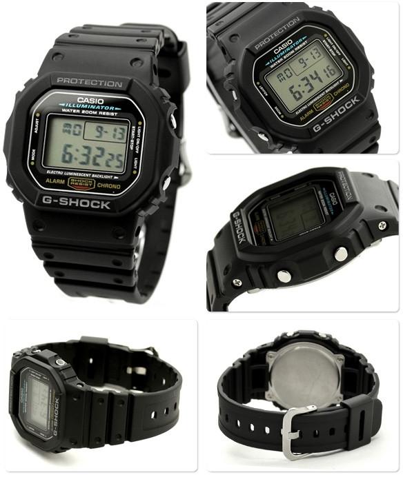 Laikrodis Casio G-Shock DW-5600E-1VER, modelis - DW-5600E-1VER, žema ...