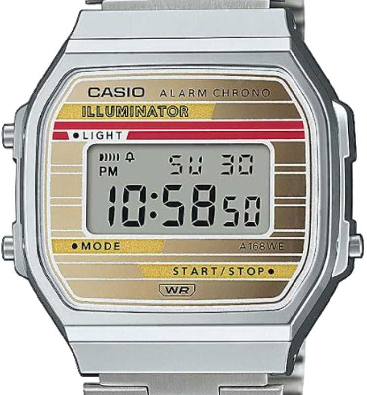 Laikrodis Casio Vintage A168WEHA-9AEF, modelis - A168WEHA-9AEF, žema ...