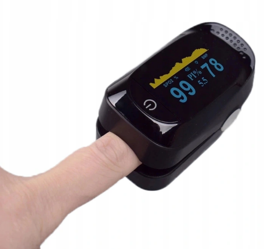 Pulsoksimetras Oromed Pulse, Juodas, žema kaina | Varle.lt