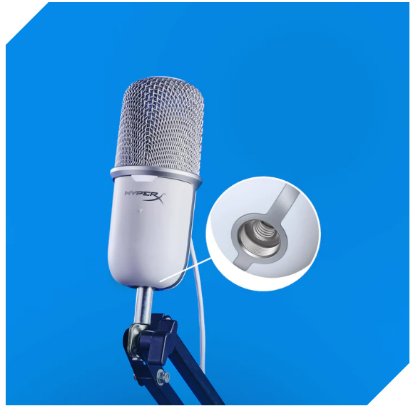 Mikrofonas HyperX SoloCast, Baltas, modelis - ‎519T2AA, žema kaina ...